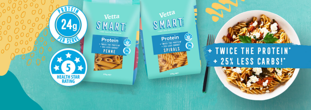 Vetta Smart Pasta - Halloumi Salad - Recipe & Munch of the Month ...